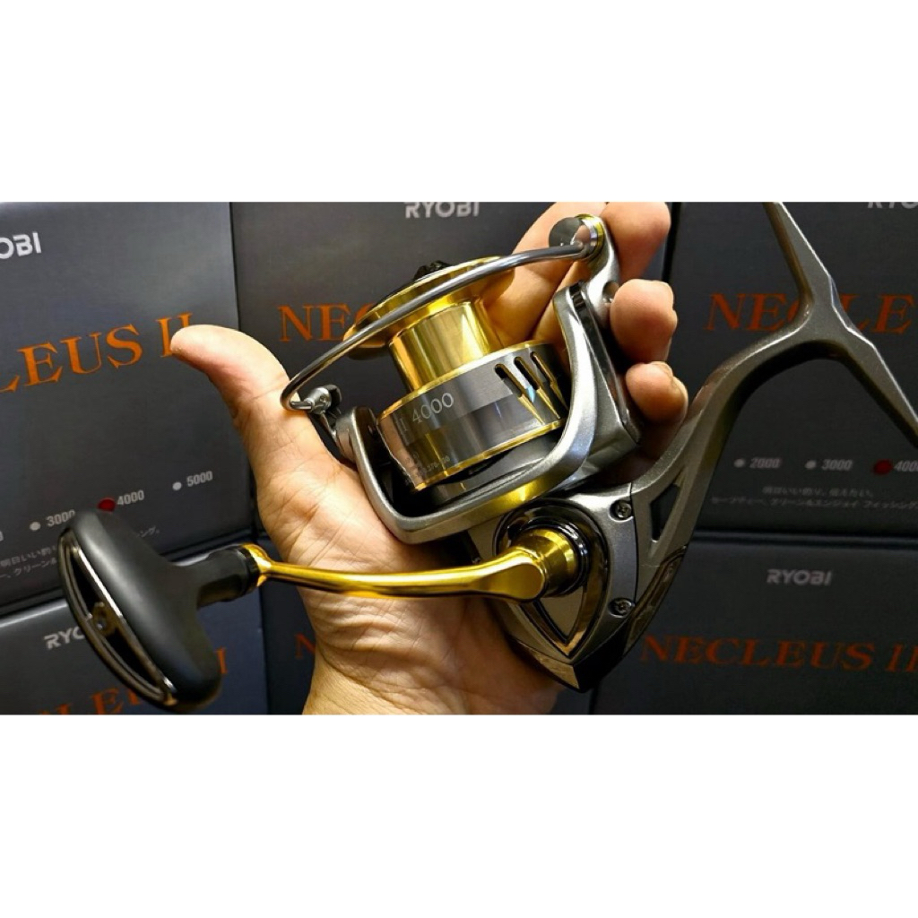 RYOBI NECLEUS II มีของแถมทุกรายการ รอกสปินที่มาพร้อม แขนเดี่ยว+แขนคู่ ...