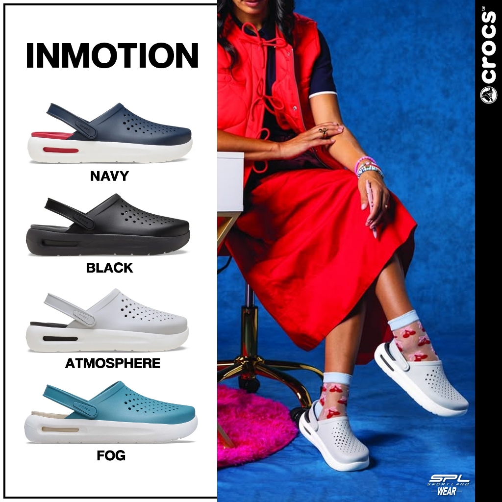Crocs Collection รองเท้าแตะ รองเท้ารัดส้น CR UX Inmotion Clog 209964 ...