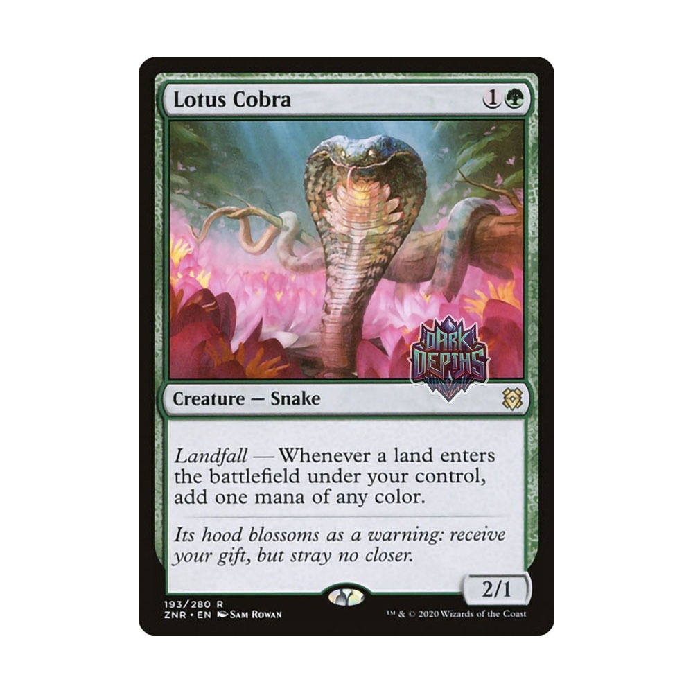 [MTG] Lotus Cobra [ZNR] [GREEN] [CREATURE] [R] - Magic the Gathering ...
