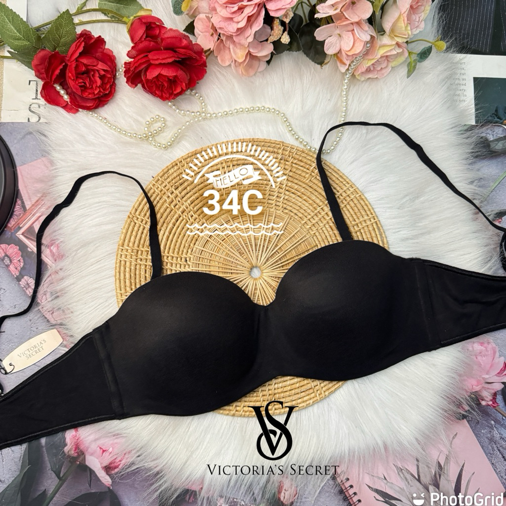 Victoria’s Secret 34C ใหม่มาก ฟองบาง ใหม่กริ้บ ป้ายห้อย | Shopee Thailand
