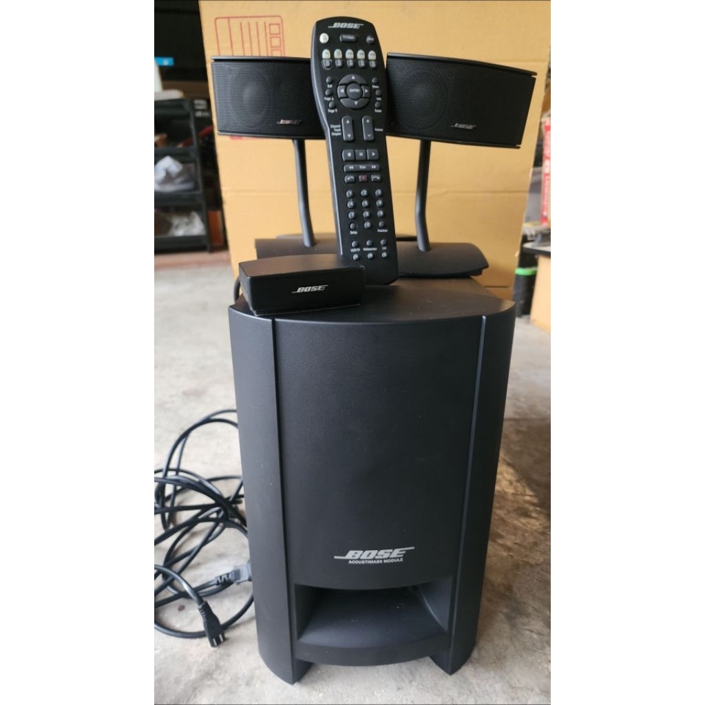 (มือ 2 สภาพดี) Bose CineMate Gs Series II Digital Home Theater Speaker ...
