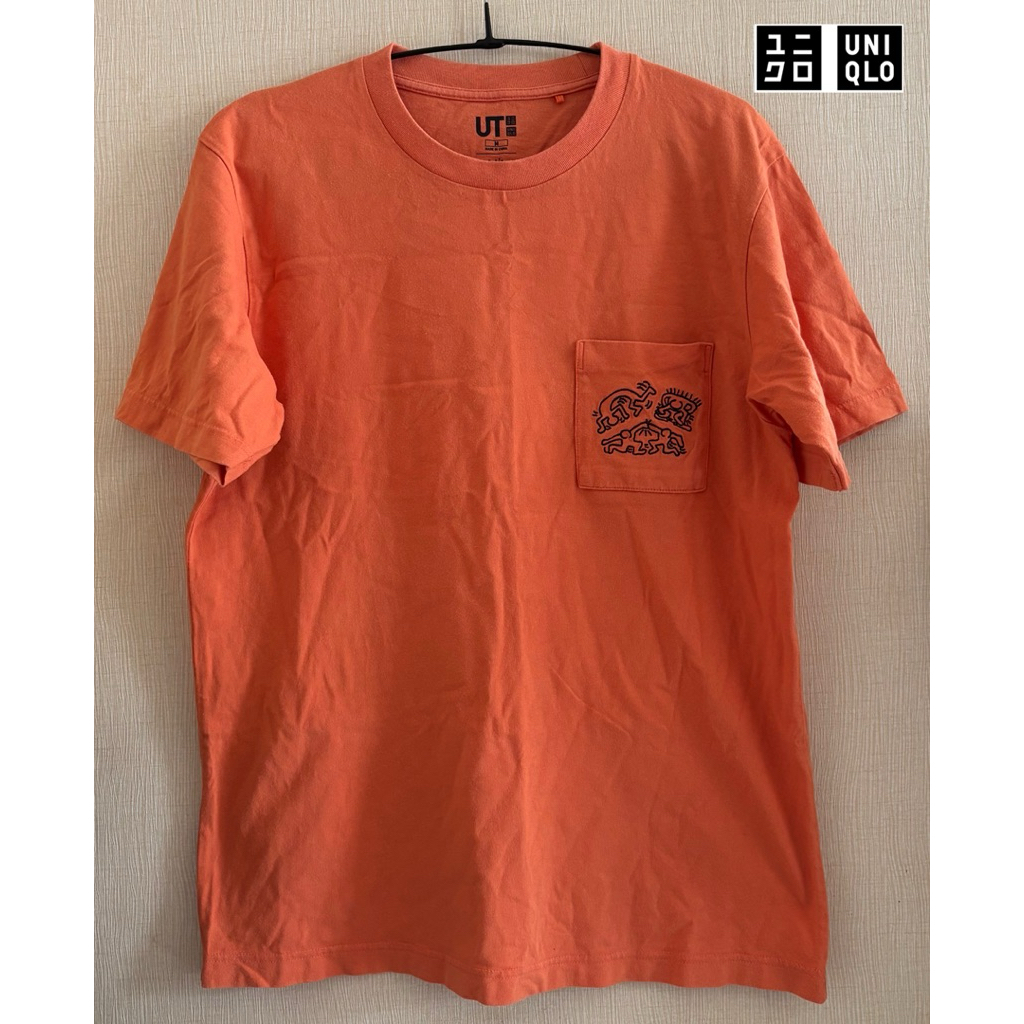 เสื้อยืด Uniqlo UT x Keith Haring มือสอง Size M | Shopee Thailand