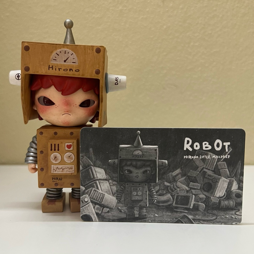 Popmart HIRONO V2 Little Mischief (Robot) | Shopee Thailand