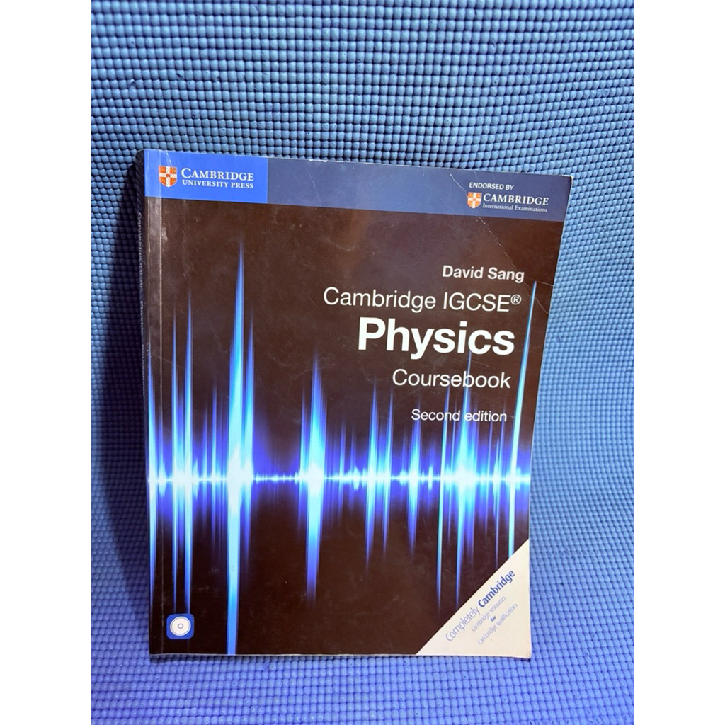 Cambridge Igcse Physics Coursebook💥จด1p ไม่มีcdตำหนิสันข้างมีรอยน้ำ 2681