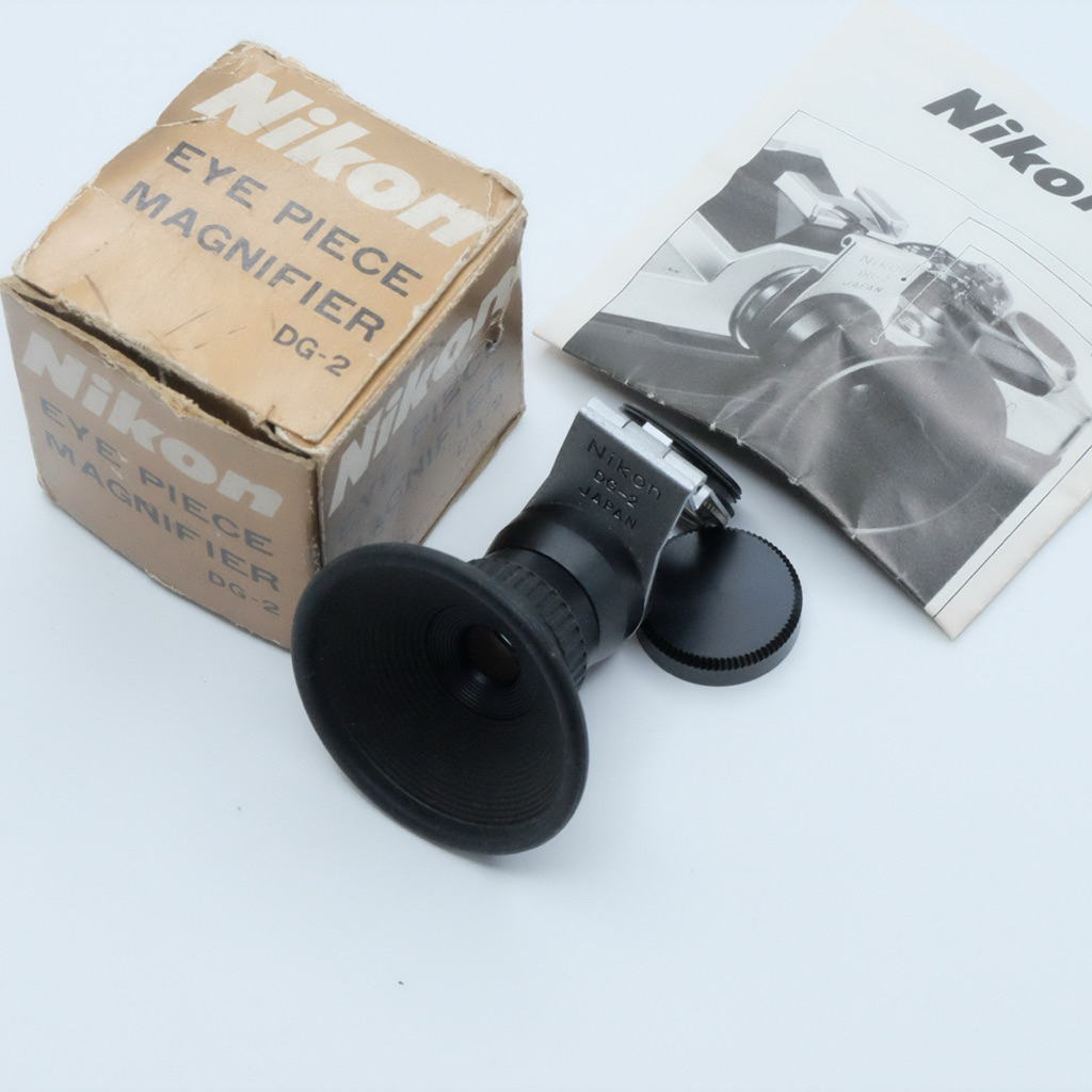 NIKON DG-2 Eyepiece Magnifier 2X for F F2 F3 F3AF FA FE FE2 FM FM2 FM3A ...