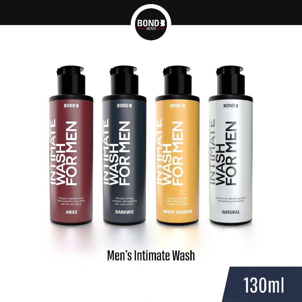 [2 ชิ้น 399] Bond Men's Intimate Wash 130 ml. | Shopee Thailand