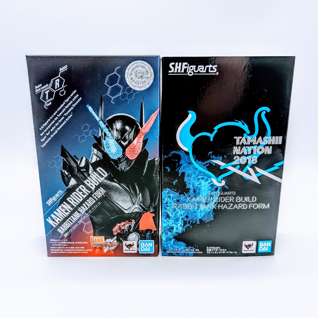 Bandai SHFiguarts Kamen Rider Build Rabbit Tank Hazard FormUsed Direct ...