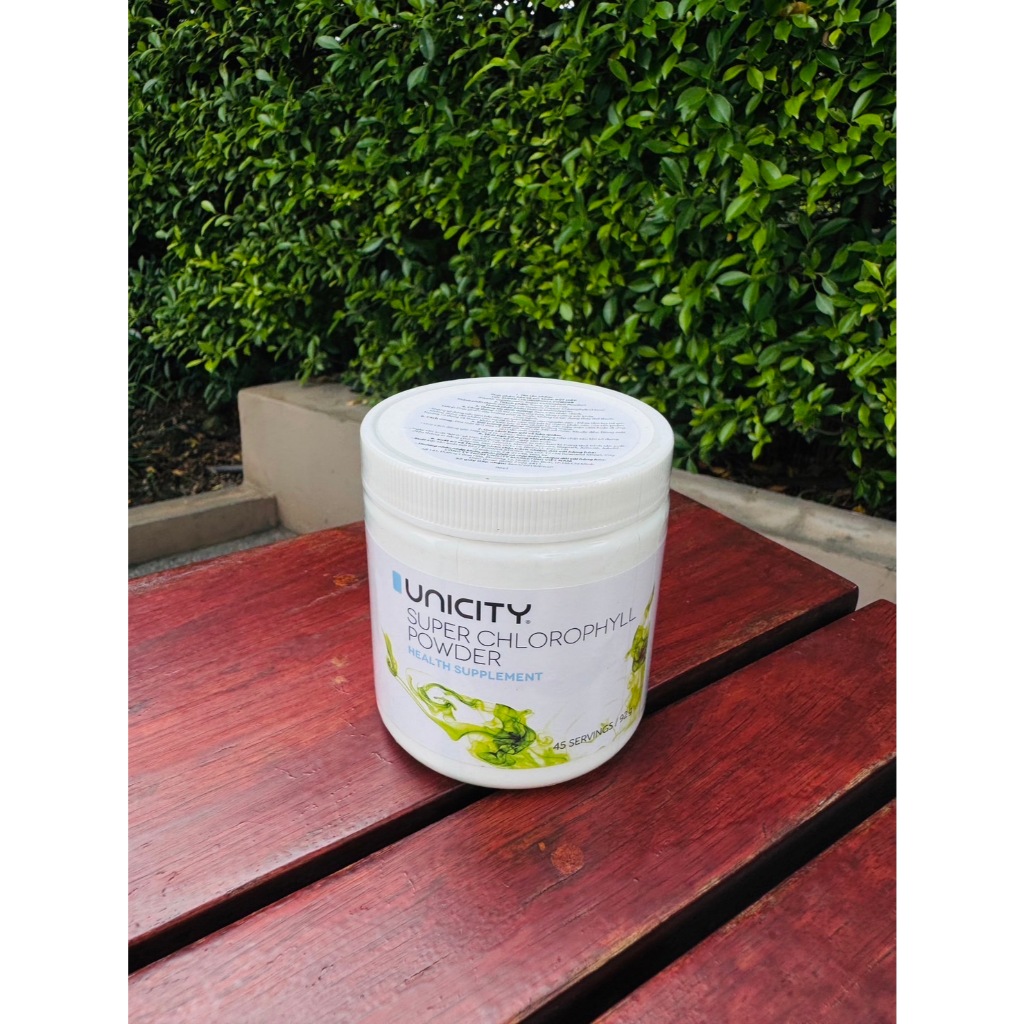 Chlorophyll Powder Unicity คลอโรฟิลล์ พาวเดอร์ ผลิตภัณฑ์เสริมอาหารชนิด ...
