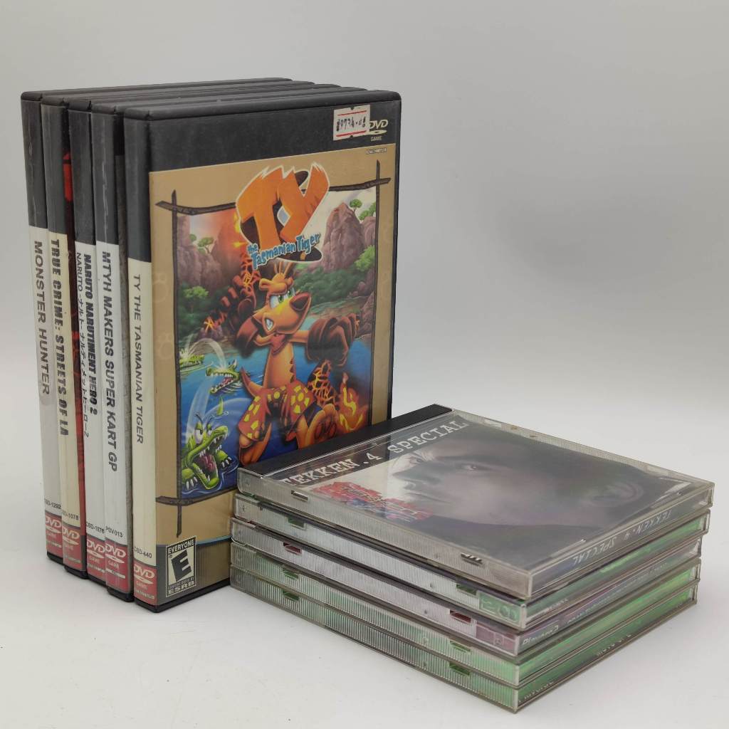 PS2 แผ่นก๊อป รวม 10 เกมส์ [bootleg] ทุกแผ่นไม่ผ่านการเทส ตามสภาพ ไม่มี ...