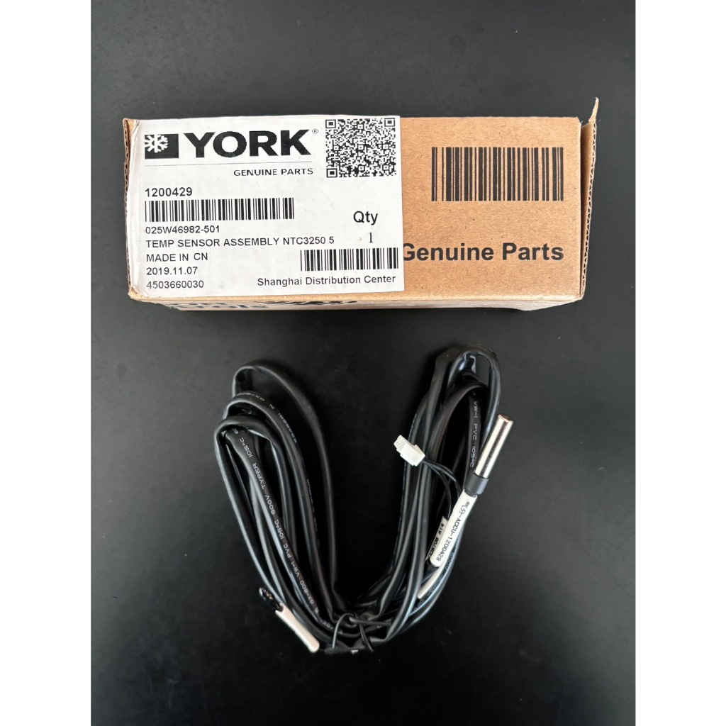 เซนเซอร์แอร์ York TEMP SENSOR ASSEMBLY สำหรับรุ่น YV0H080,-,120VVEE ...