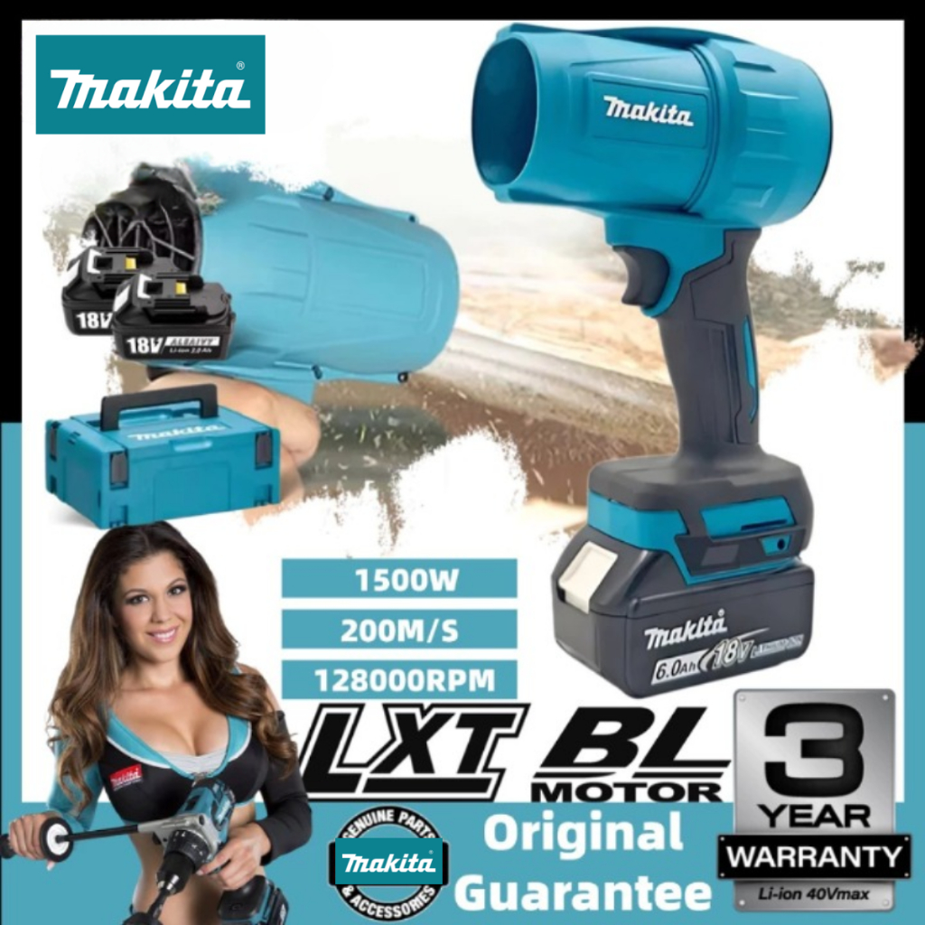Makita 168V TURBO พัดลม 1500W รุนแรงพัดลม 500G สำหรับ Makita แบตเตอรี่ขับเคลื่Handheldอน MINI ...