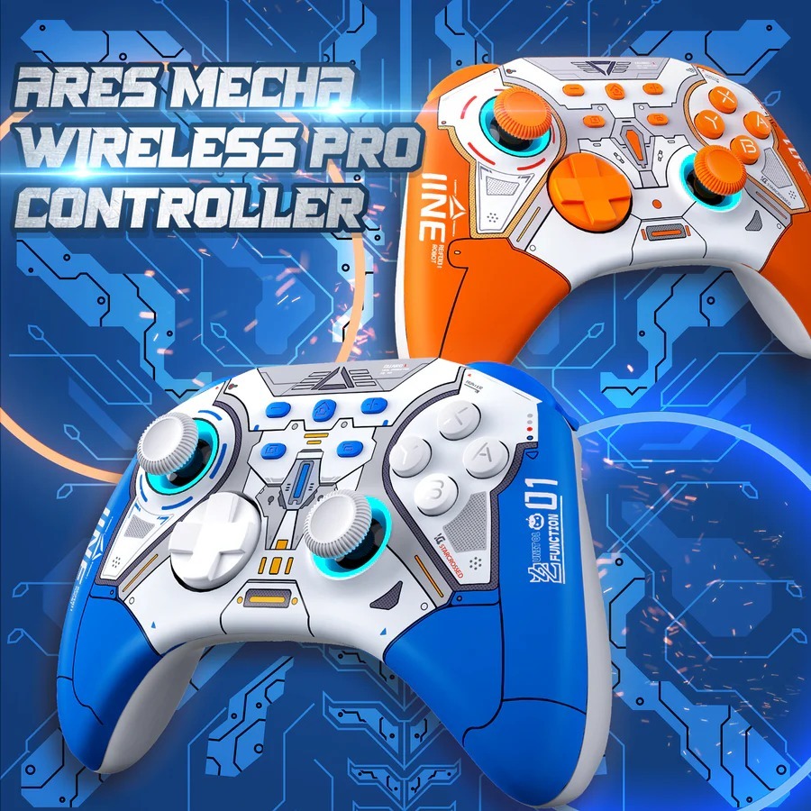 Nintendo Switch IINE L786 Ares Mecha Wireless Pro Controller (By ...