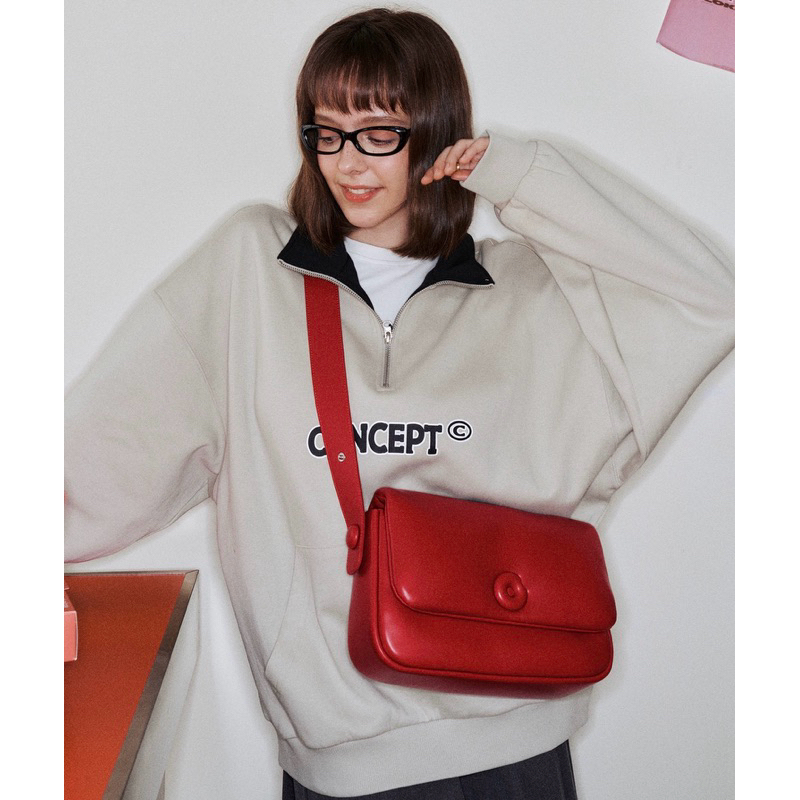 [โค้ดลด 30% เหลือ 1785.-] MUVA MU-76 Soft Cloud Leather Crossbody Bag ...