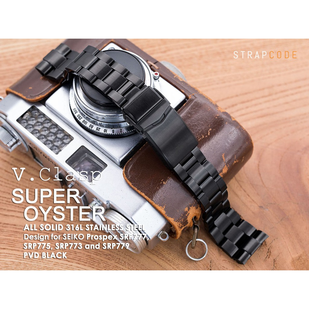 สายนาฬิกา รุ่น miltat strapcode super oyster pvd for seiko turtle ...