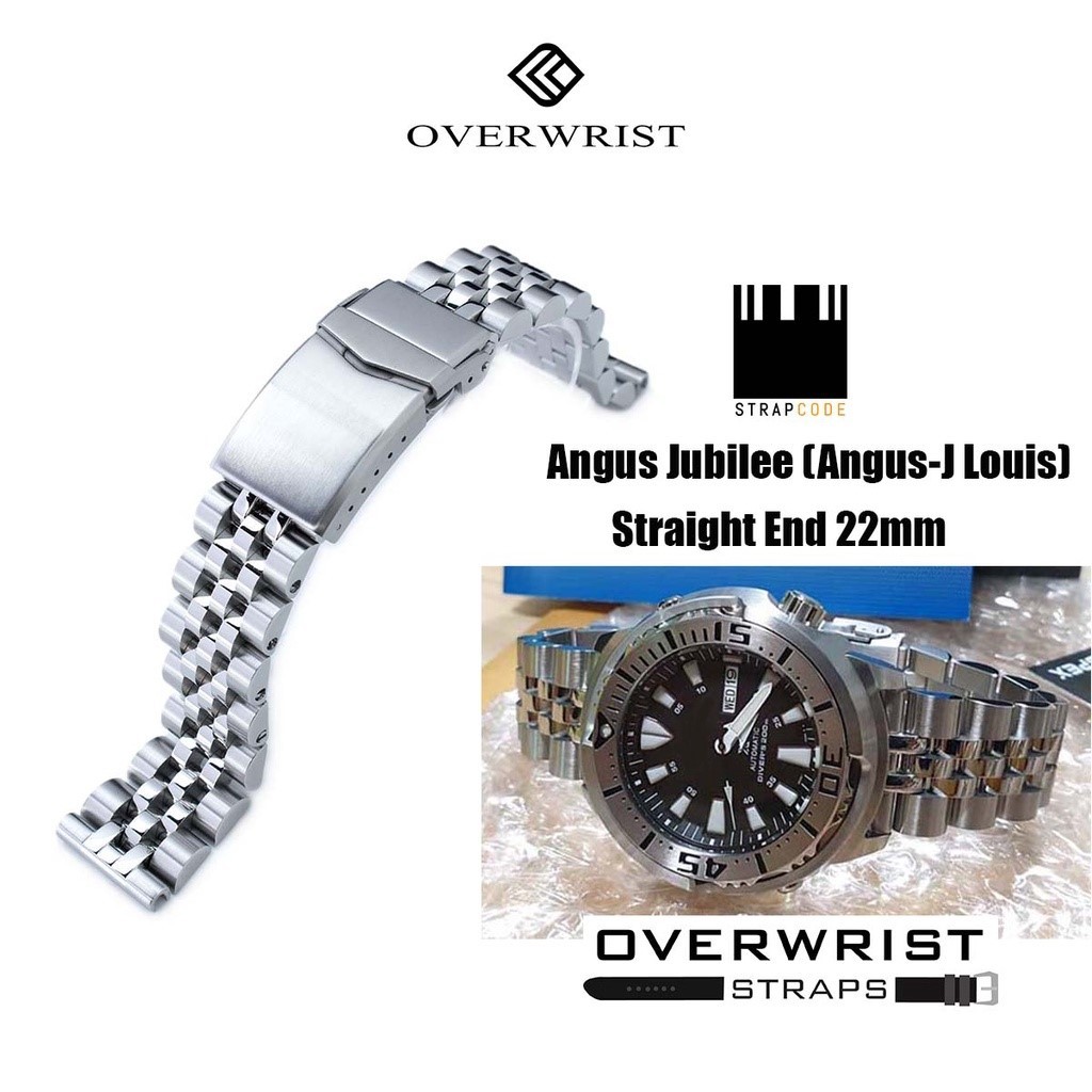 สายนาฬิกา strapcode angus jubilee 22mm | Shopee Thailand