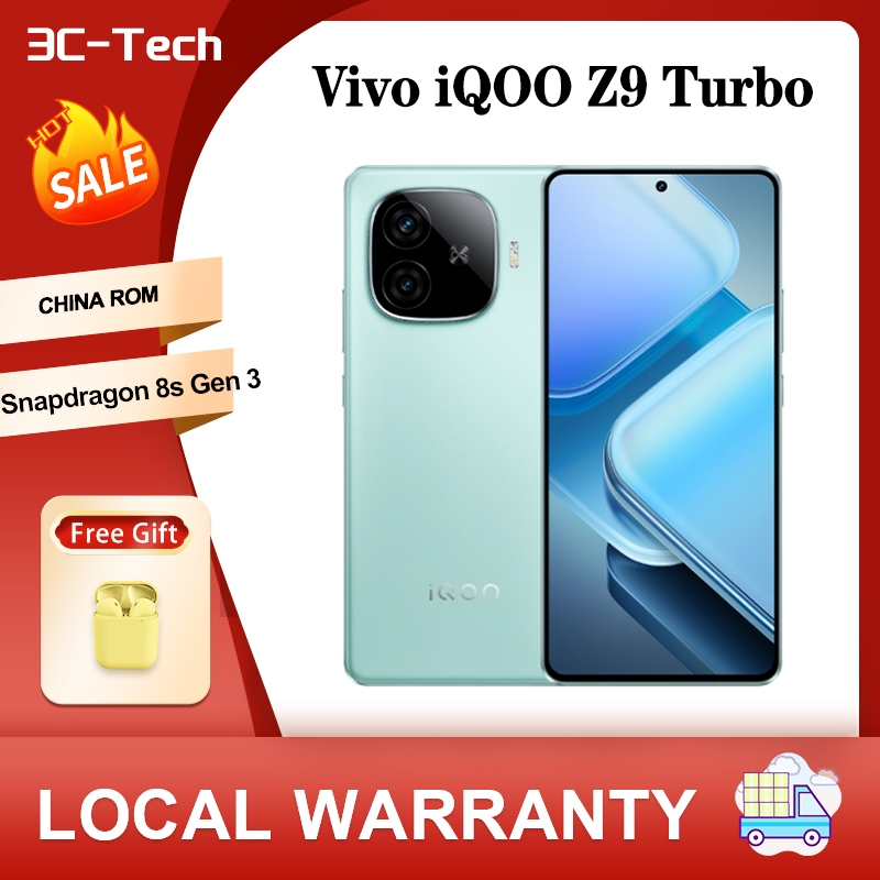NEW VIVO IQOO Z9 Turbo CHINA ROM ส่งสิ่งค้าจากประเทศจีน Snapdragon 8s Gen 3 6000mAh | Shopee ...