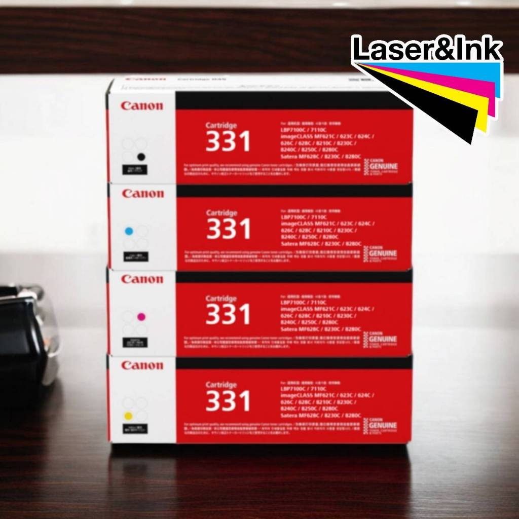 CANON ผงหมึกโทนเนอร์ Toner Cartridge รุ่น 331 ฺBlack/Cyan/Magenta ...