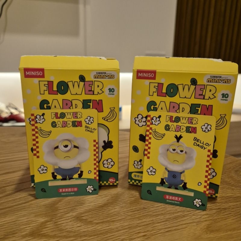Miniso Minion Flower Garden กล่องสุ่ม มินิโซ มินเนี่ยน | Shopee Thailand