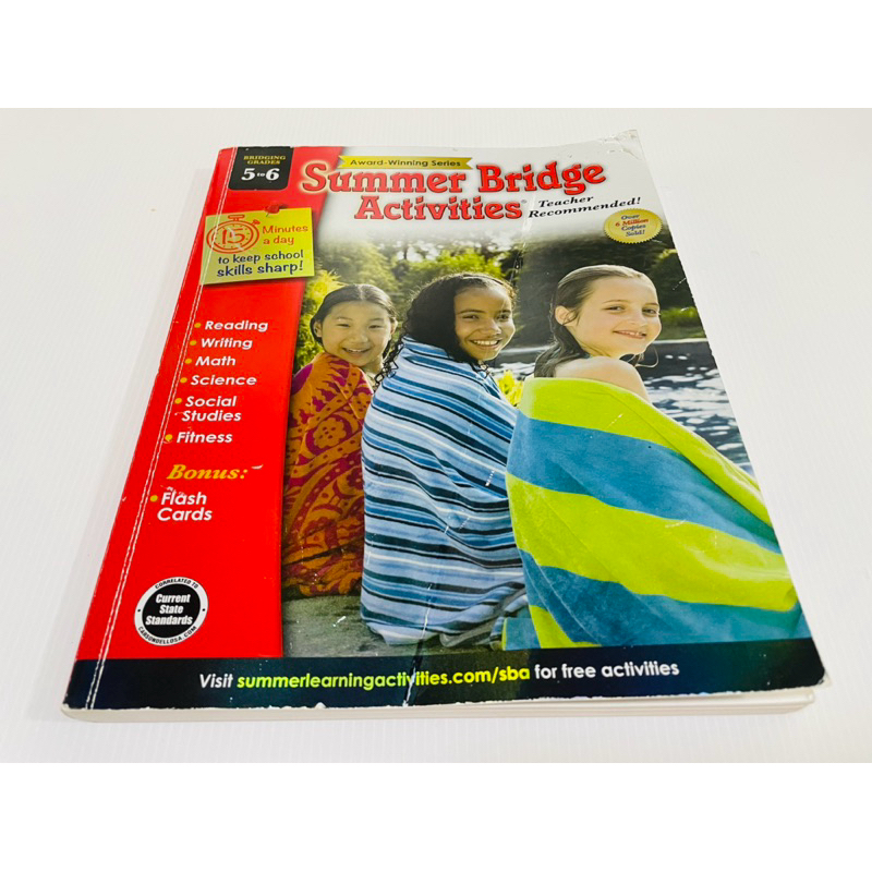 ตำหนิปก ด้านในสภาพดี Summer Bridge Acttivities Grade 5-6 มีเฉลย 180 บาท ...