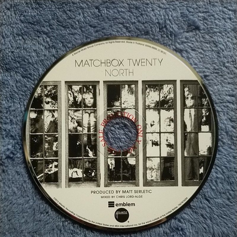 Cd Matchbox Twenty : North (แผ่นโปรโม ไม่มีกล่องใส่) (มือสองสภาพดี ...