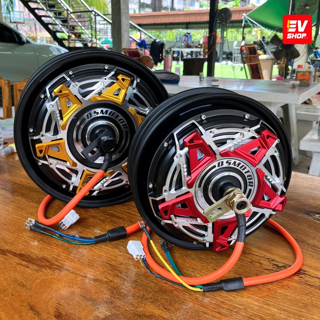 NEW !! Hub motor QS Motor 10 - 12 inch 3000W - 5000W V6 รุ่นใหม่ล่าสุด ...