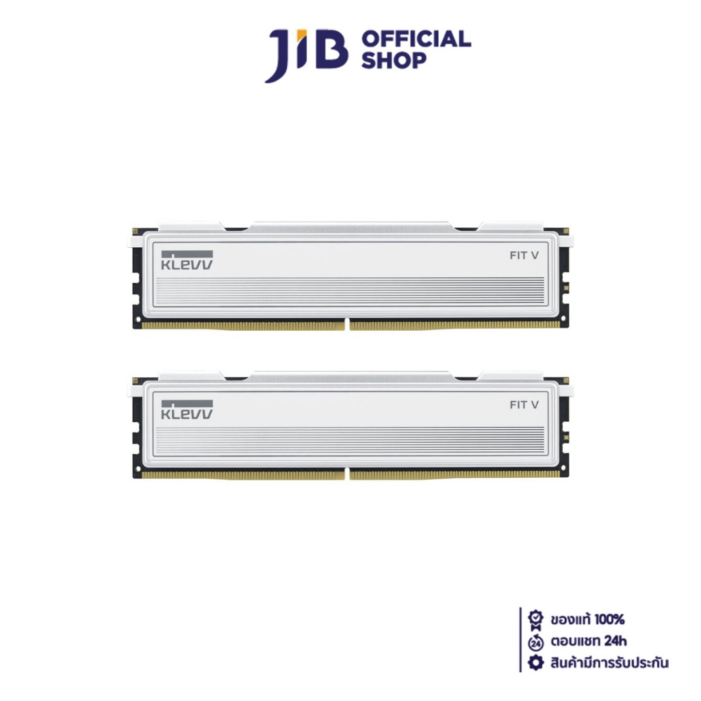 32GB (16GBx2) DDR5 5600MHz RAM (หน่วยความจำ) KLEVV FIT V (AMD EXPO ...