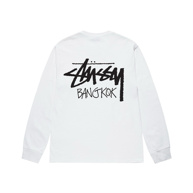 STUSSY BANGKOK Stussy Exclusive Bangkok LS Tee | Shopee Thailand