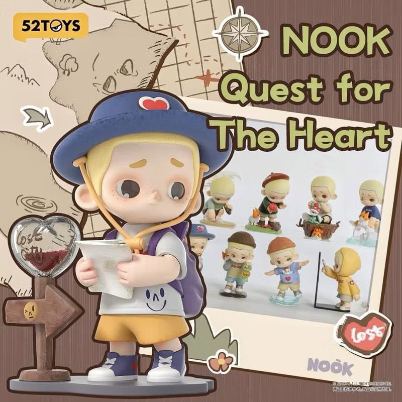(พร้อมส่งจากไทย) Nook V4 Quest For The Heart Series Blind Box | Shopee ...