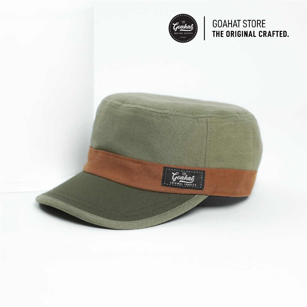 G101 Army Green Cap หมวกแก็ป งานคอตตอนพิเศษ เบา ใส่สบาย ระบายอากาศได้ดี ...