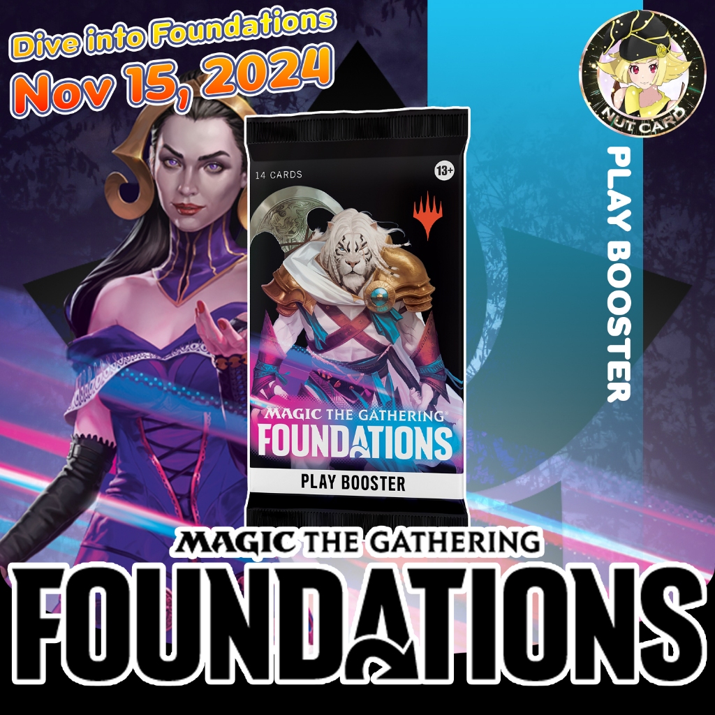 [MTG] Foundations - Play Booster Pack | Shopee Thailand