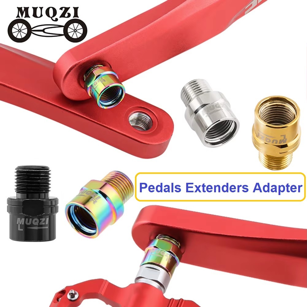 MUQZI อะเเดปเตอร์ต่อเเกนบันได (Pedal Extension Adapter) ใช้ต่อแกนบันได สเปเซอร์ขยายบันไดจักรยาน ...