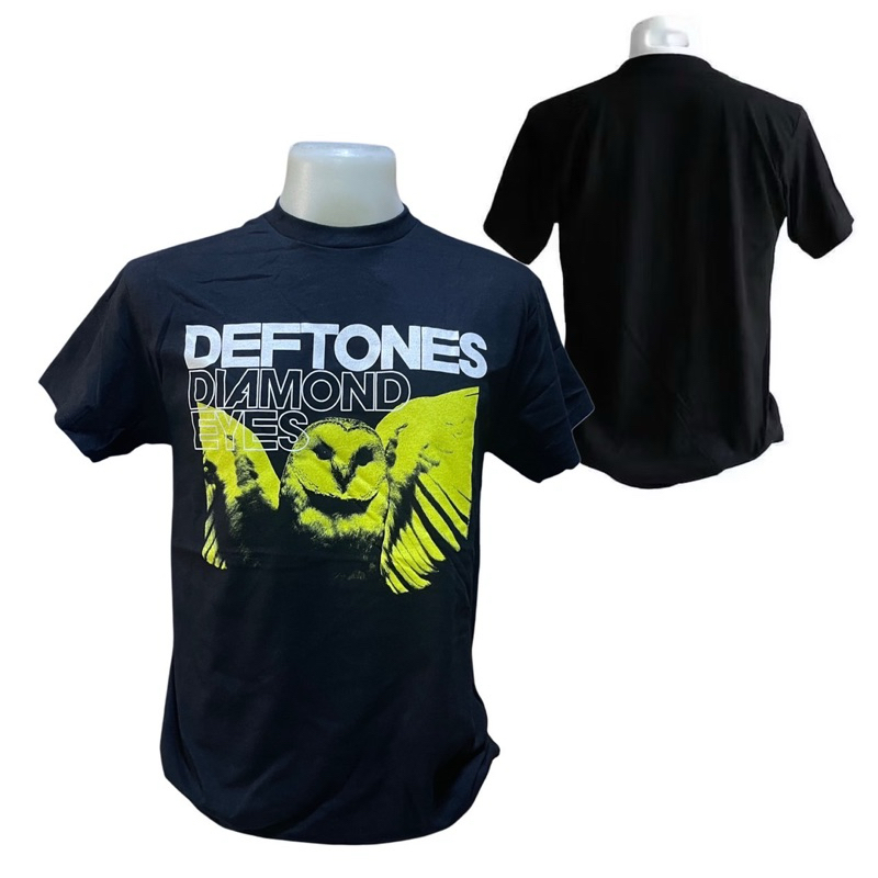 เสื้อวง DEFTONES T-SHIRT ลาย DIAMOND EYES (2022) ลิขสิทธิ์ของแท้ EU ...