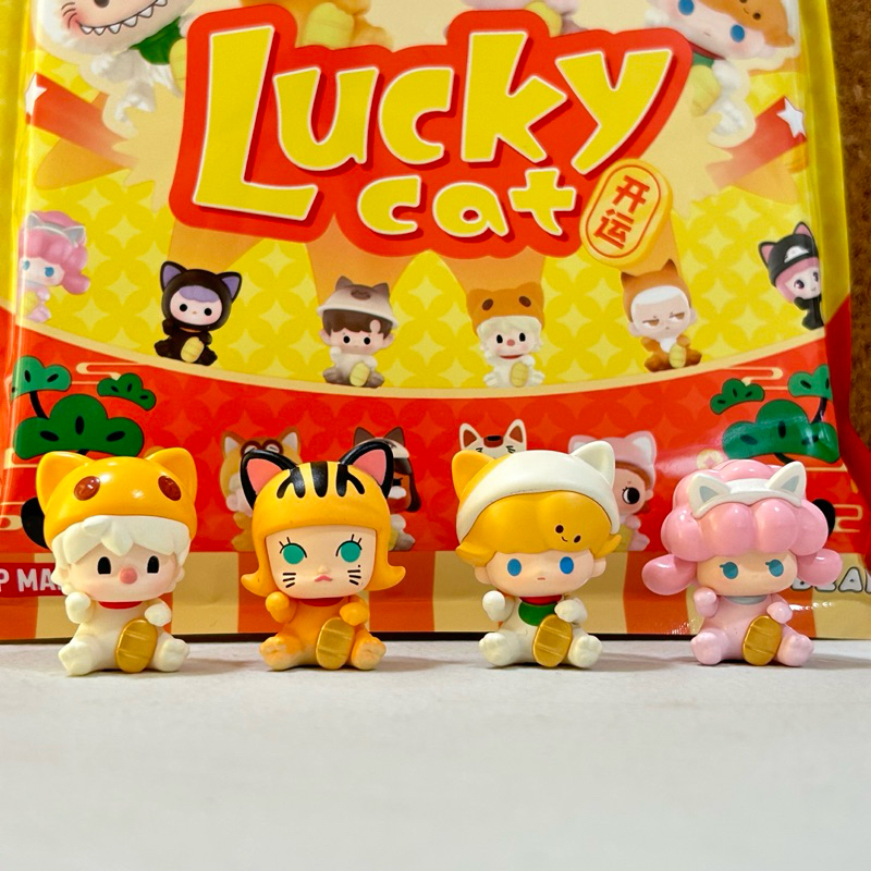 เลือกตัว ป๊อปบีน พร้อมส่งจากไทย【ของแท้】POPMART POP BEAN Lucky Cat ...