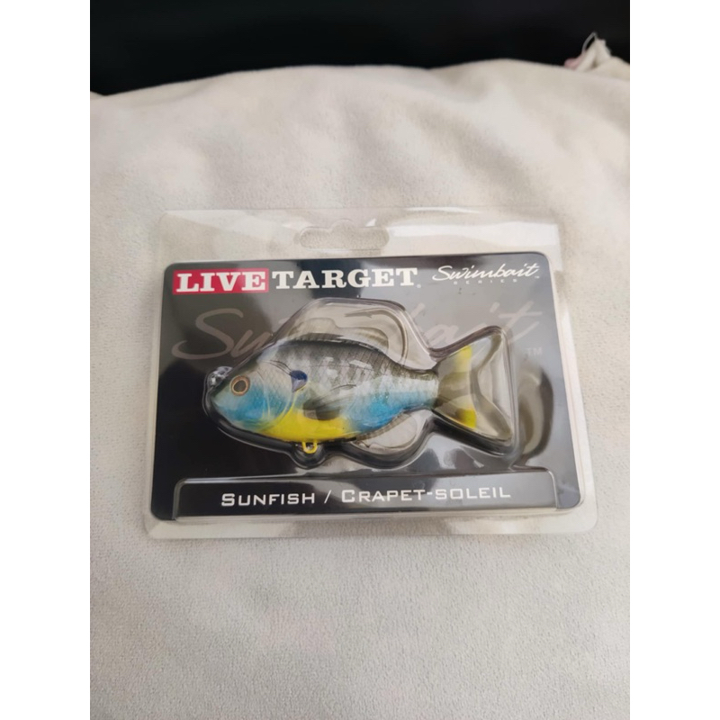 Live Target SFS90MS563 Swimbait Sunfish 3.5 Inch Natural Bluegill ...