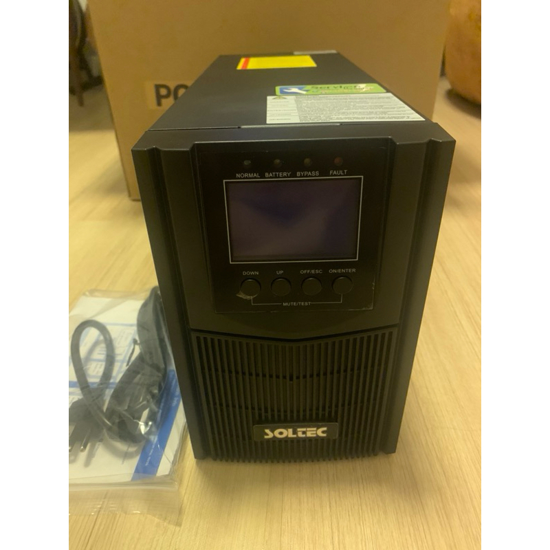UPS 2 KVA True On-line Double Conversion ยี่ห้อ Soltec | Shopee Thailand