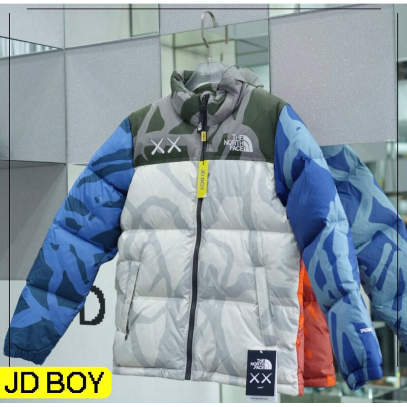 (ของแท้100%พร้อมส่ง) JDBOY - Kaws the north face แจ็กเกต กันหนาว สตรีท ...