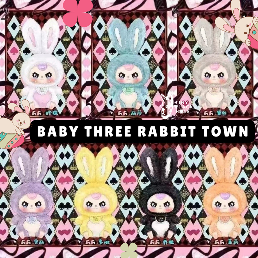 [พร้อมส่ง แบบสุ่ม] Baby Three Rabbit Lily Town | Shopee Thailand