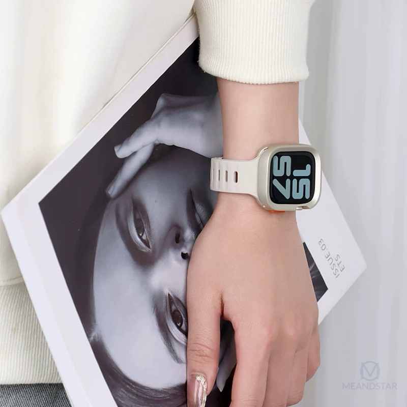 เคส Armor แบบนิ่ม สไตล์มินิมอล สําหรับ Apple watch series 11 10 9 8 ...