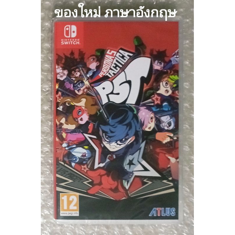 มือ1 PERSONA 5 TACTICA P5T ภาษาอังกฤษ English NINTENDO SWITCH ATLUS STRATEGY RPG PERSONA5 ...