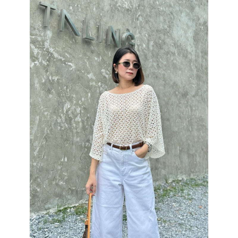 Zezy top(A227) เสื้อลูกไม้สวยๆ | Shopee Thailand