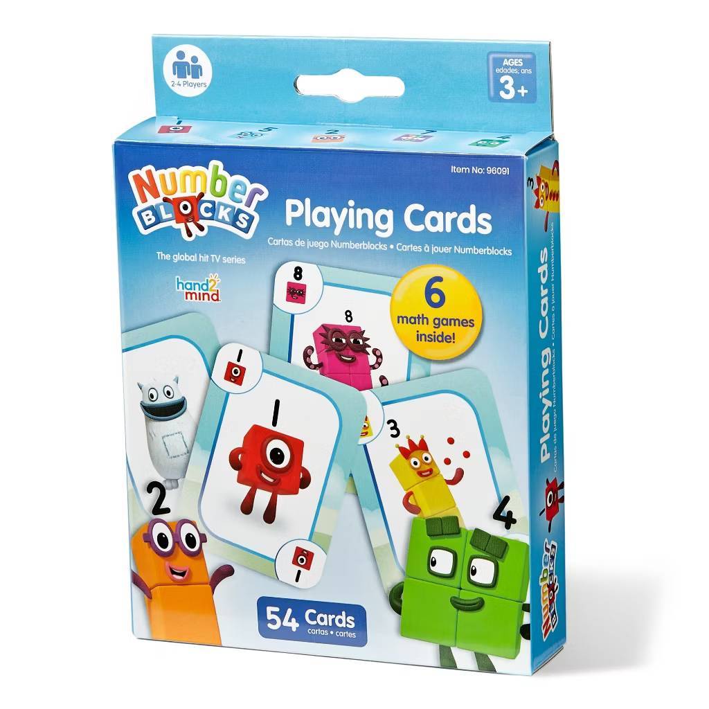 Numberblocks® Playing Cards **เหมาะกับเด็กอายุ 3ขวบ+ | Shopee Thailand
