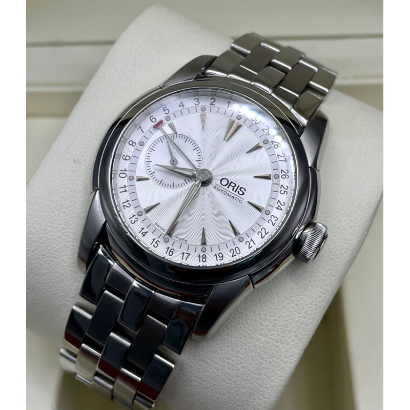 Oris rtelier Pointer Date Automatic Ref.7553 นาฬิกามือสอง ของเเท้100% | Shopee Thailand