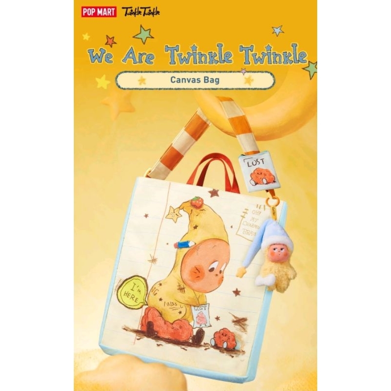 กระเป๋า We are Twinkle Twinkle canvas bag code ส่วนลดร้านโค้ดคุ้ม พร้อมส่ง กทม แท้ | Shopee Thailand