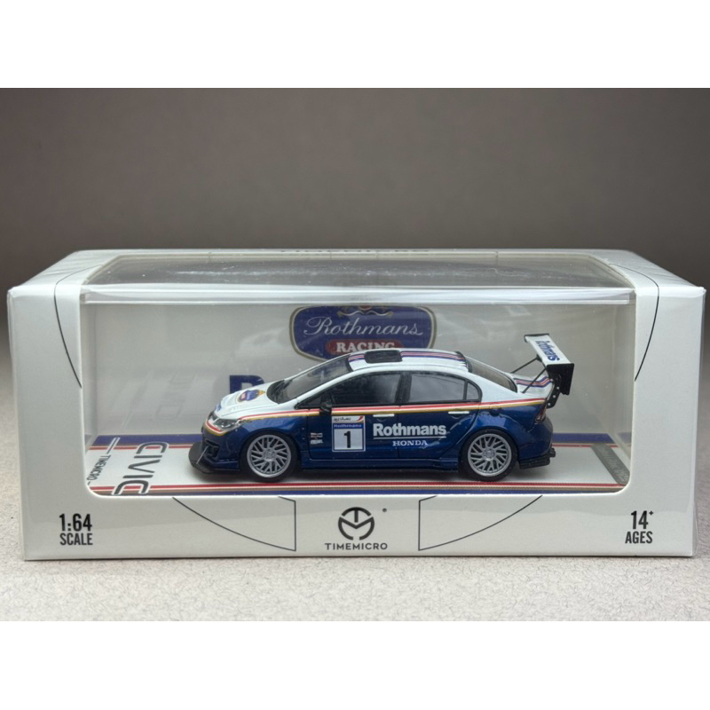 🔹Honda Civic FD Rothmans Scale 1:64 ยี่ห้อ Timemicro | Shopee Thailand