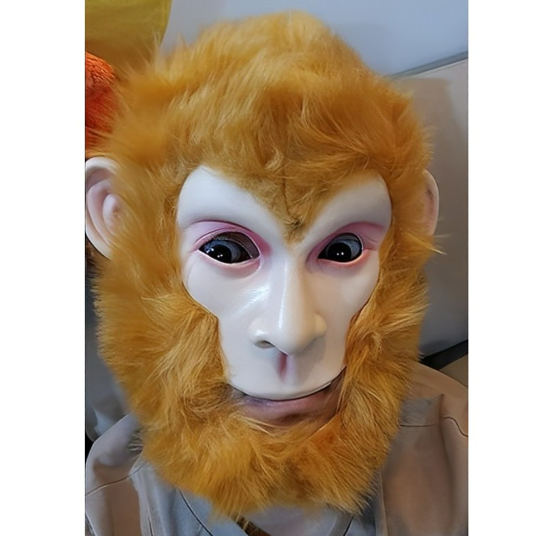 หน้ากากซุน หงอคง Monkey King Sun Wukong Latex Mask🚚ด่วนมีส่งGrabค่า ...