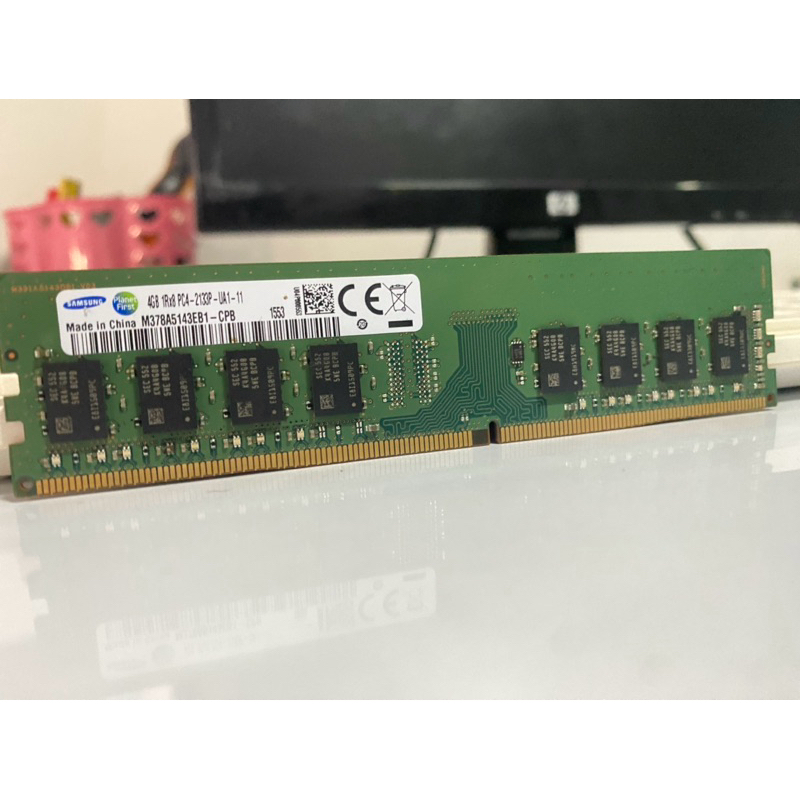 RAM 4GB DDR4 คละรุ่น มือสองราคาถูก ประกันใจ7วัน เทสทุกตัวก่อนจัดส่ง ...