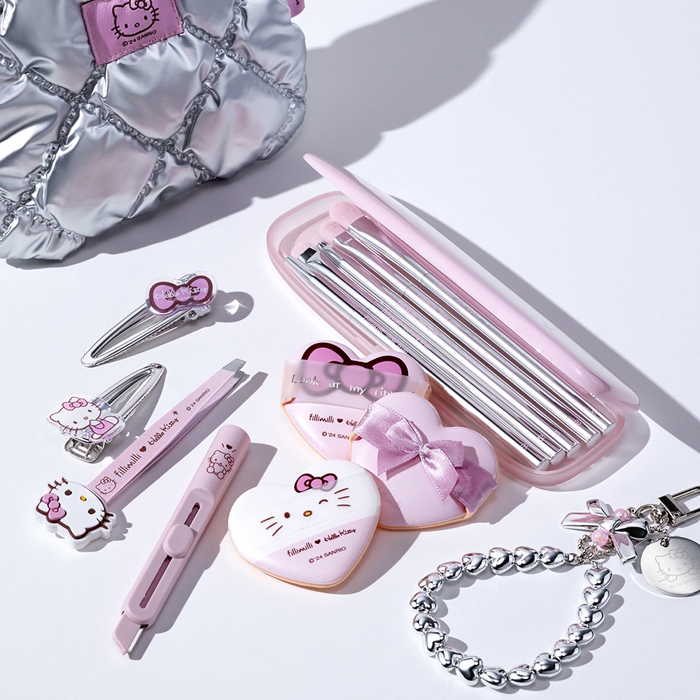 PRE - FILLIMILLI Hello Kitty Eyebrush Pro Collection แถมคีย์ริง ...