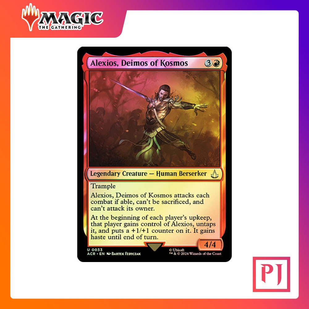 [MTG] Alexios, Deimos of Kosmos [ACR] [RED] [UNCOM] [FOIL] [ENG] (การ์ด ...