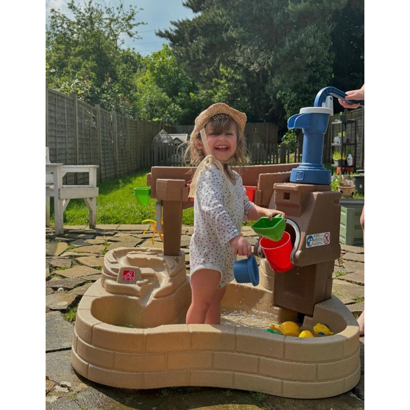 โต๊ะเล่นน้ำ ขนาดใหญ่ Step 2 Pump & Splash Discovery Pond มาพร้อมตัวปั๊ม ...
