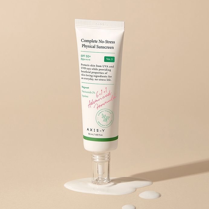 AXIS-Y Complete No-Stress Physical Sunscreen Version 3 SPF50+ PA ...